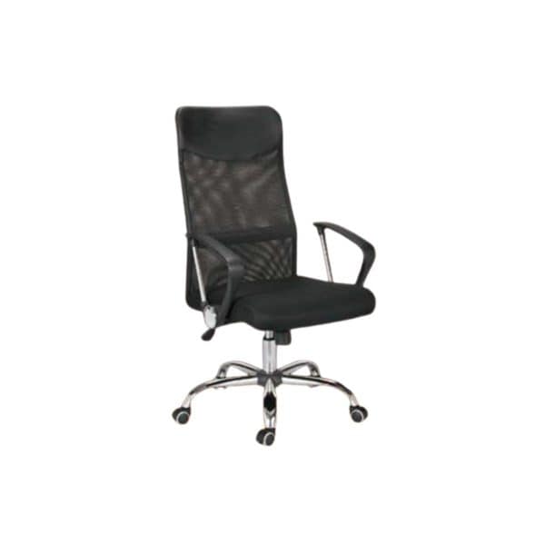 Mesh High Back Office Chair Chrome Base – DB125