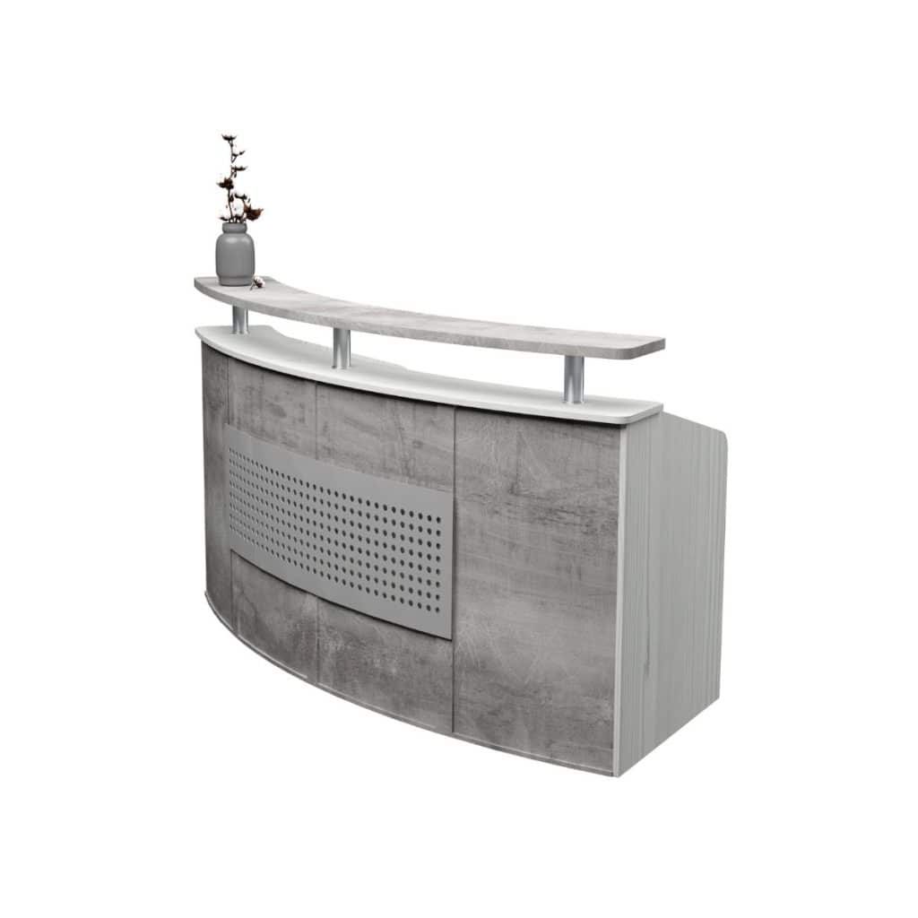 Curve Reception Unit 1.8m | Modern Curved Front Desk